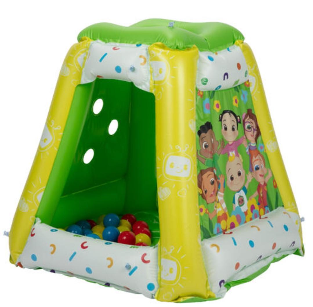 Cocomelon Inflatable Playland With 20 Balls, Babies & Kids, Infant ...