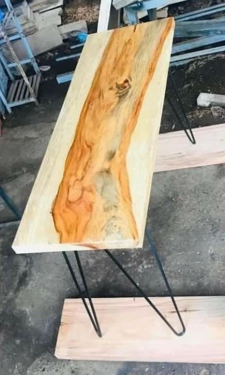 Console Table - Narra Solid Wood, Furniture & Home Living, Furniture ...