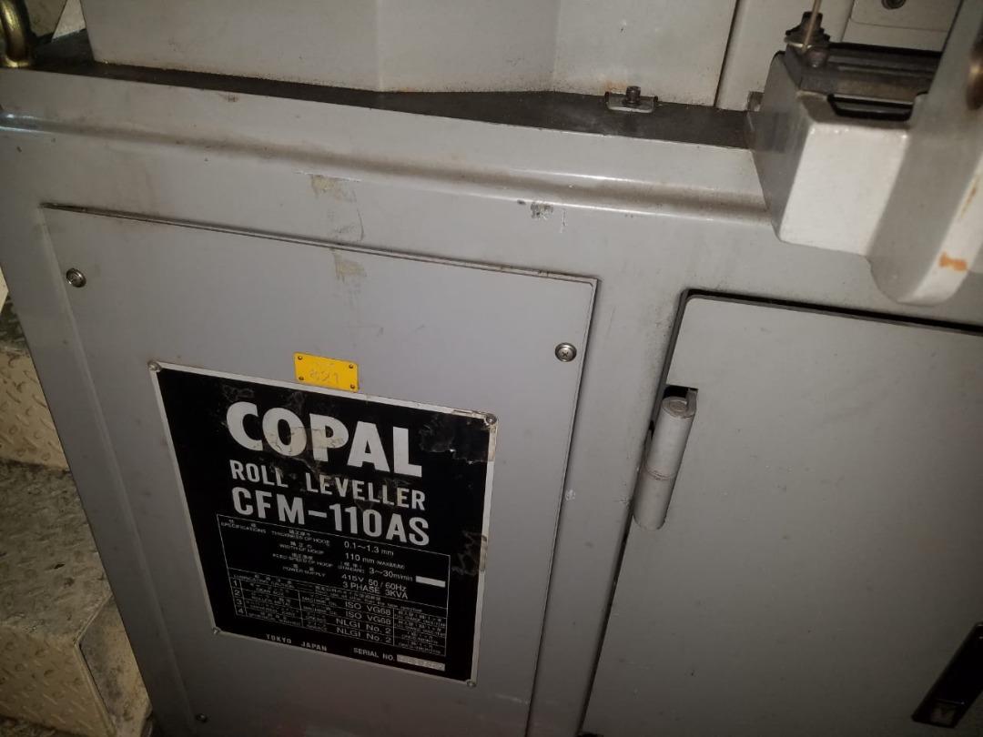 Copal Roll leveller CFM-110AS JAPAN for high speed stamping and press ...