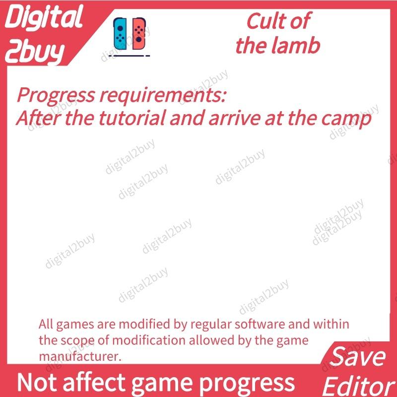 Cult of the lamb Save Editor COTL Save Modding, Video Gaming, Video ...