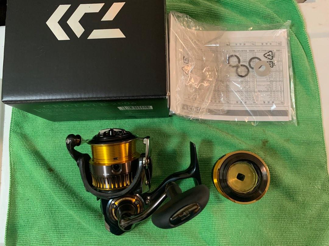 Daiwa CERTATE 2506 with original CERTATE 2500 spare spool, Sports Equipment, Fishing on Carousell