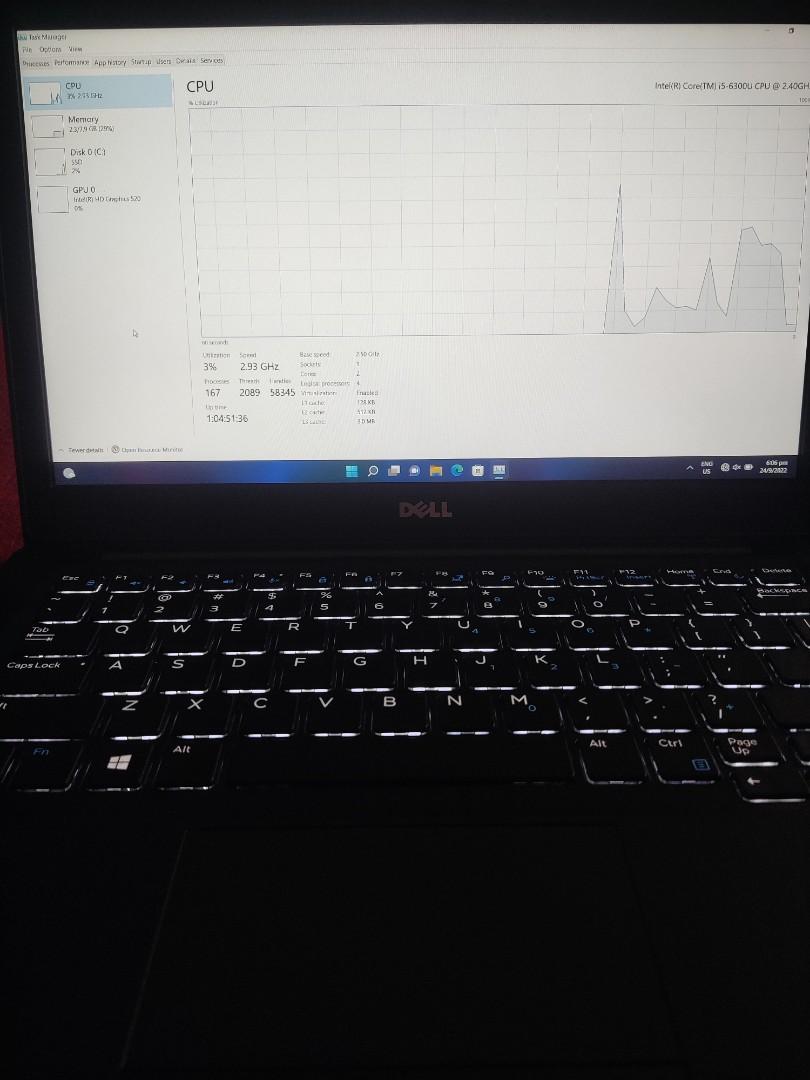 Dell Latitude 7280 256GB SSD slim & lightweight Ultrabook suitable for HBL/WFH usage super fast ...