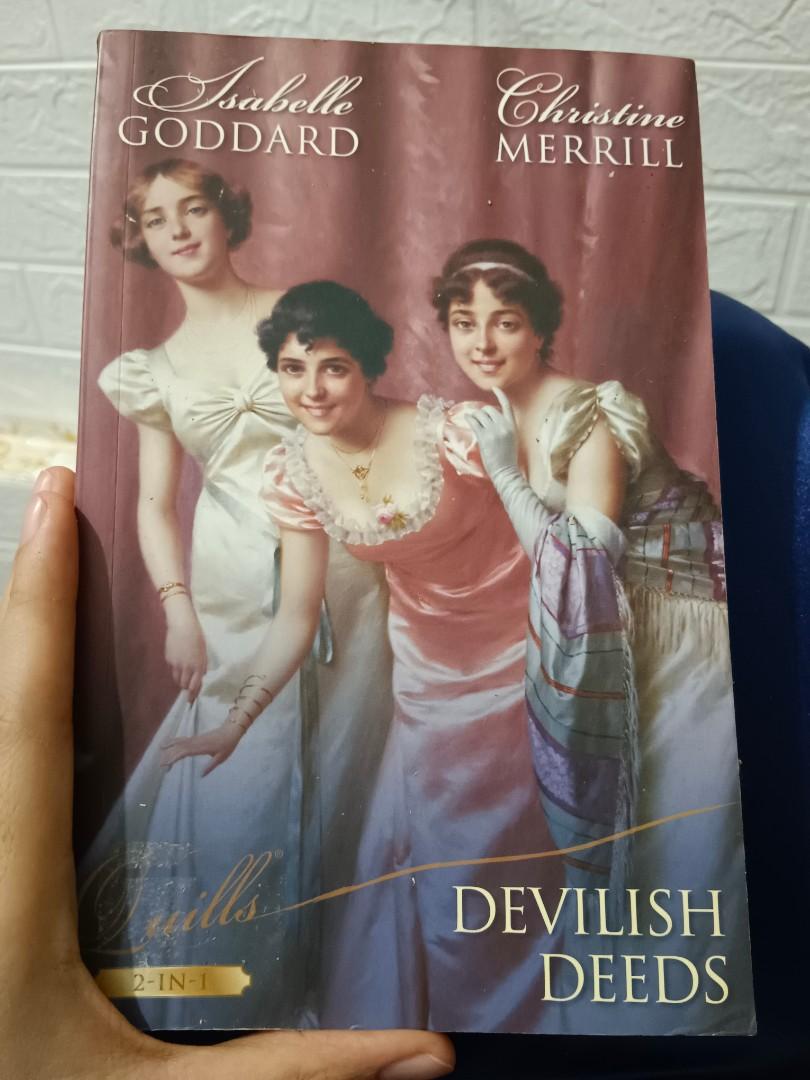 Devilish Deeds by Isabelle Goddard & Christine Merril, Hobbies & Toys ...