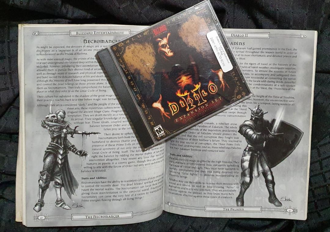 PRE-LOVED Diablo & Diablo II Expansion Gaming Set, Video Gaming, Video ...
