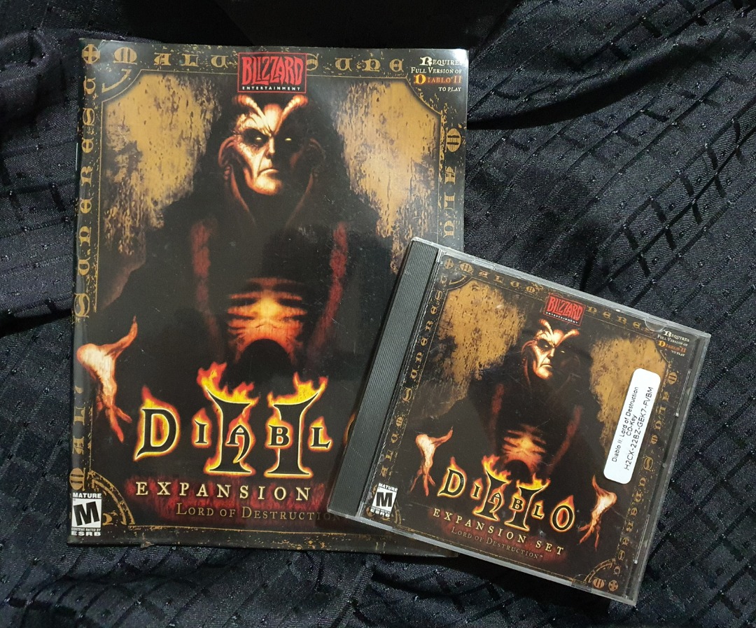 PRE-LOVED Diablo & Diablo II Expansion Gaming Set, Video Gaming, Video ...