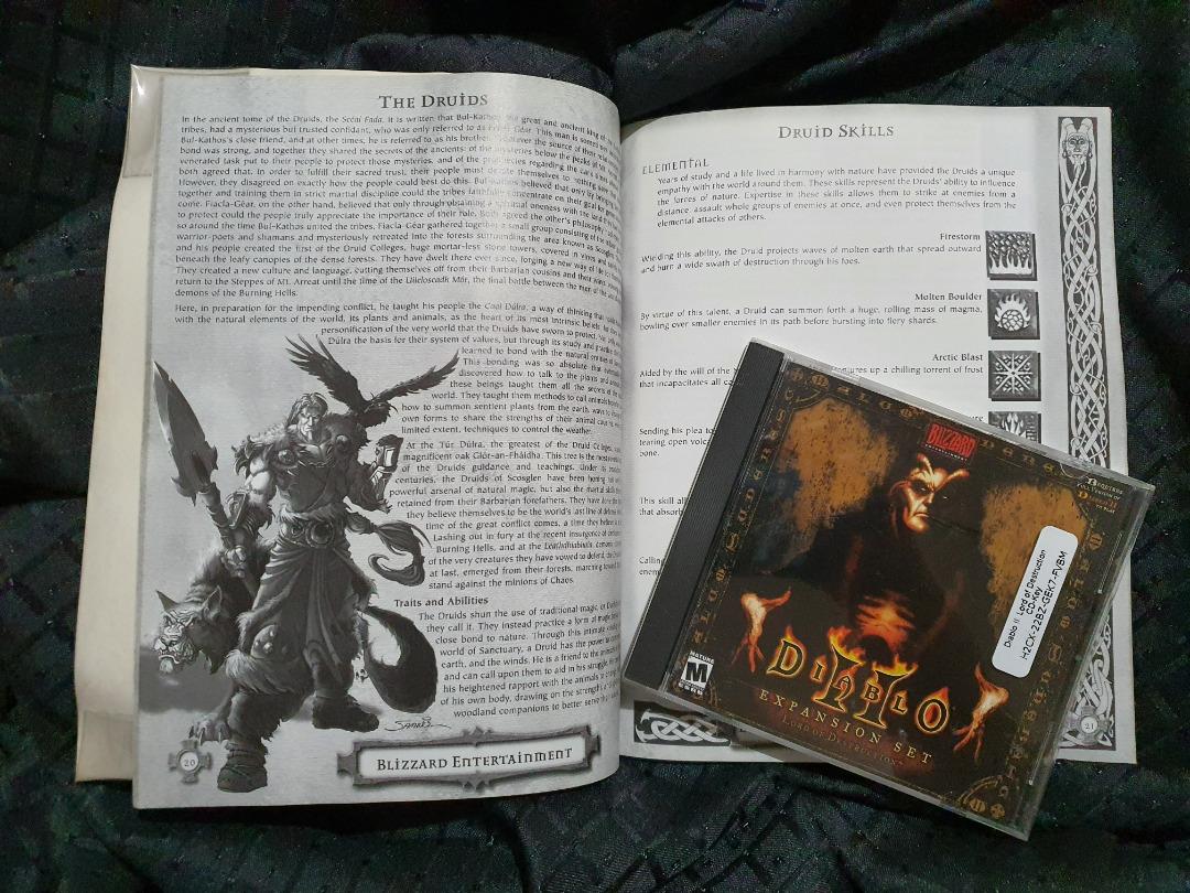 PRE-LOVED Diablo & Diablo II Expansion Gaming Set, Video Gaming, Video ...