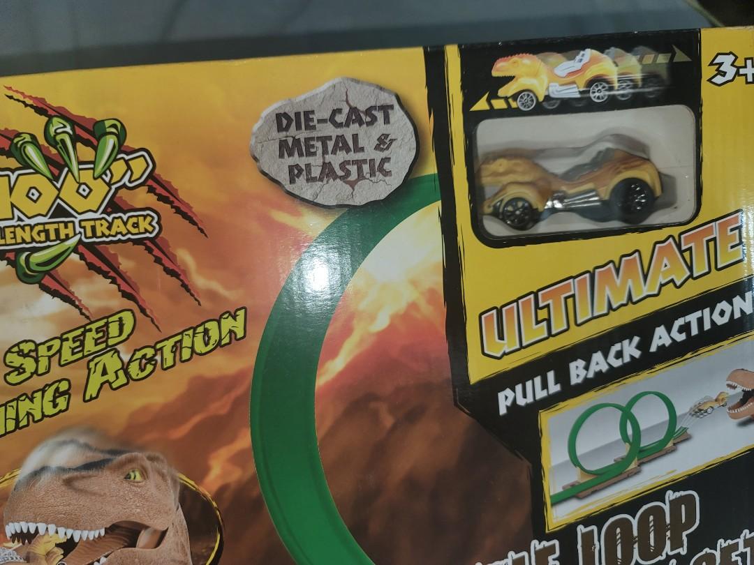 dino double loop track set, Hobbies & Toys, Toys & Games on Carousell