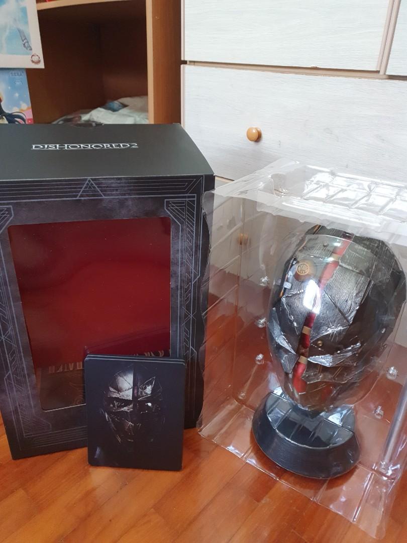 [Super rare] Dishonored 2 Limited collector edition 1:1 Mask and PC ...