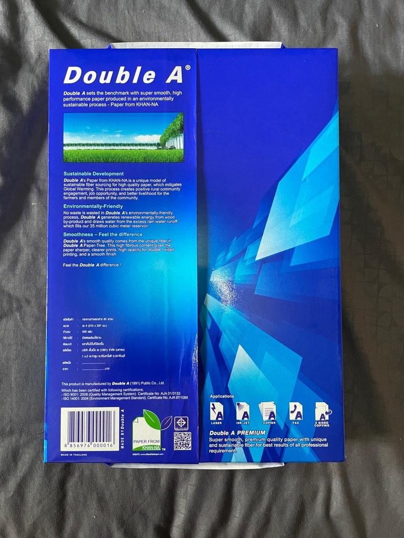 Double A Printer Paper A4 500 X 4 Packs Computers Tech Printers double-a-printer-paper-a4-500-x-4-packs-computers-tech-printers