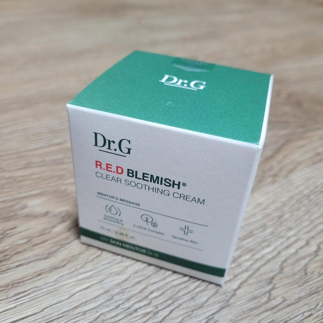 Dr.G RED BLEMISH Clear Soothing Cream, Beauty & Personal Care, Face ...