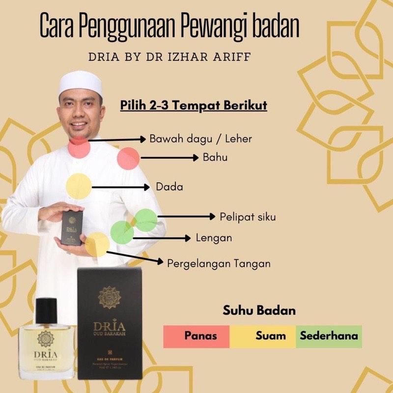 Dria Oud Barakah for Unisex 35ml, Beauty & Personal Care, Fragrance ...