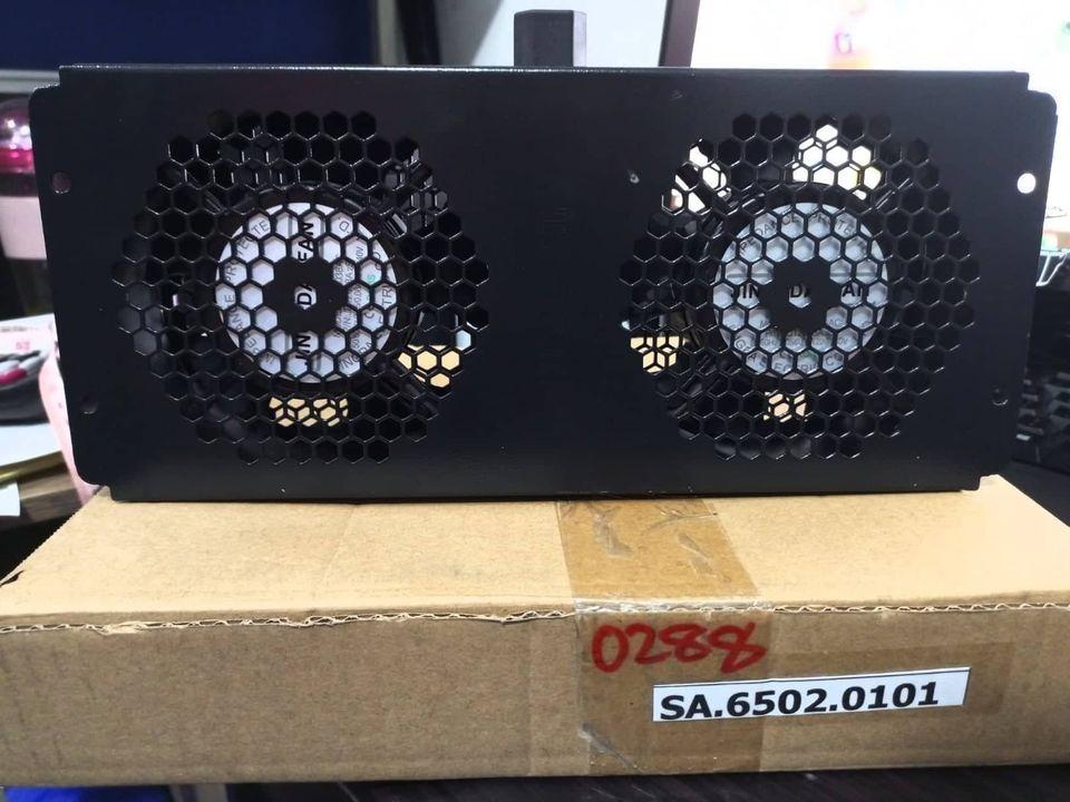 Dual Exhaust Fan for Data Cabinet/Server Rack, Computers & Tech, Parts ...