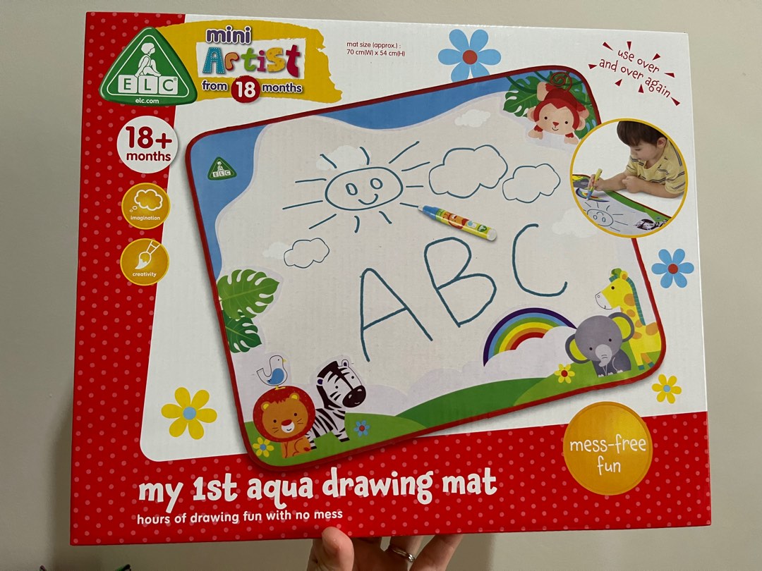 ELC My First Aqua Drawing Mat, Bayi & Anak, Mainan & Baby Walker di ...