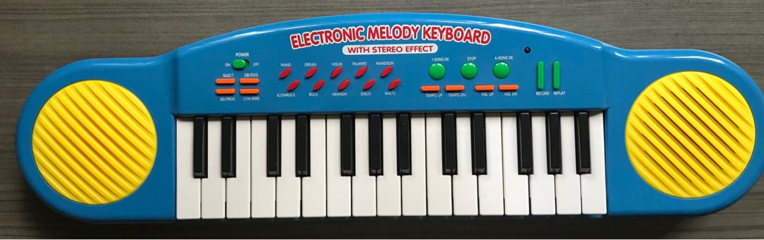 Electronic Melody Keyboard, Hobbies & Toys, Musical Instruments on ...