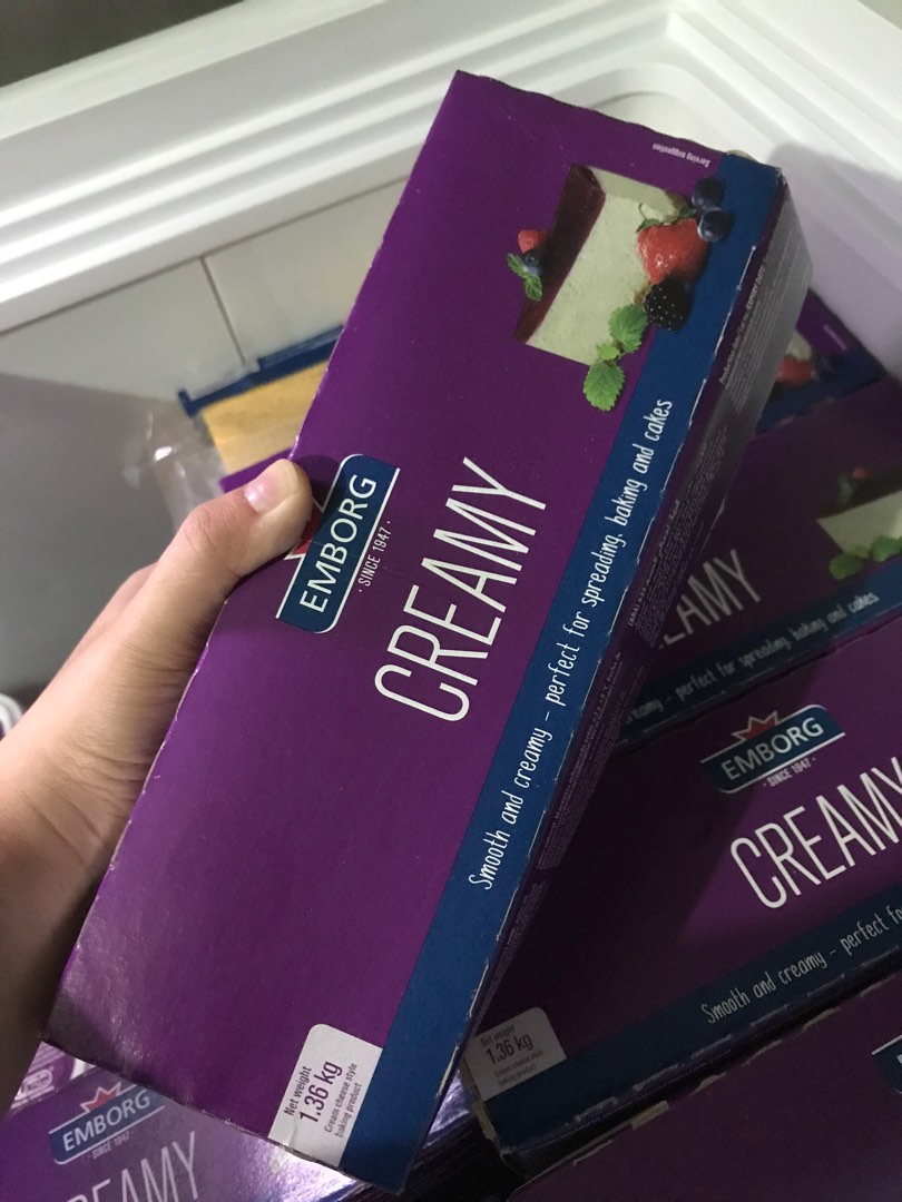 Emborg Cream Cheese 1.36kg, Food & Drinks, Chilled & Frozen Food on ...