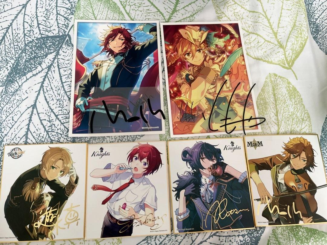 Enstars shikishi + poster(?), Hobbies & Toys, Memorabilia ...