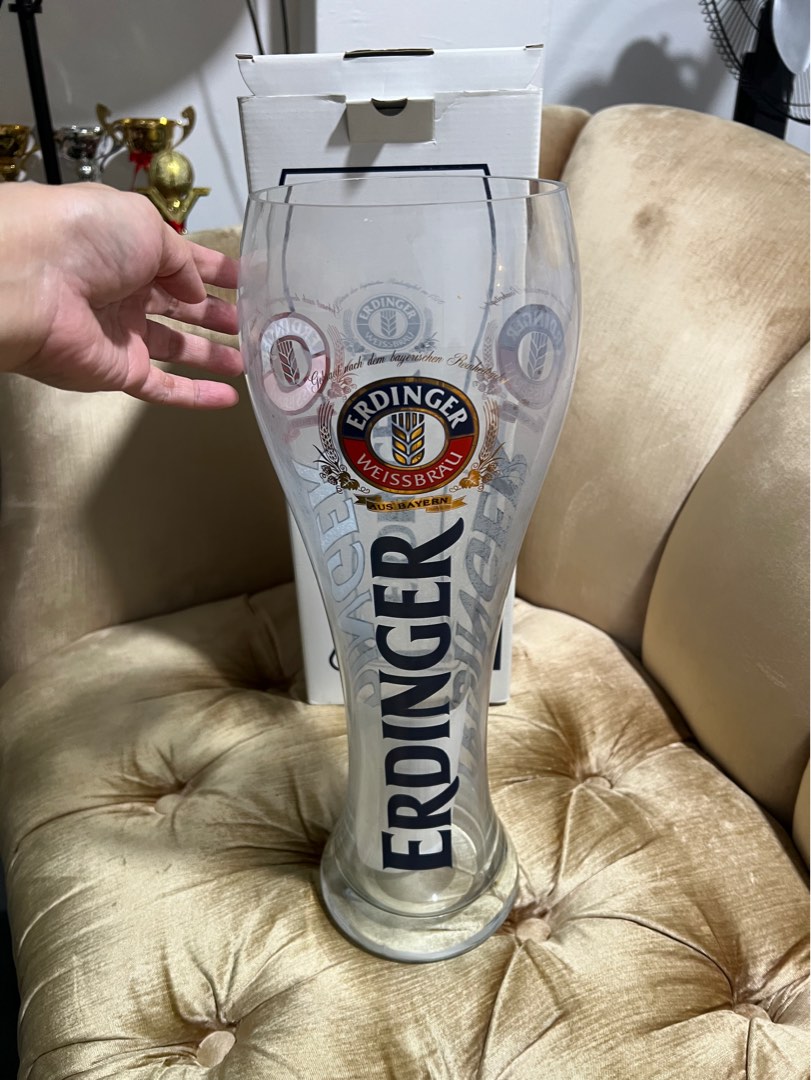 ERDINGER GLASS, Hobbies & Toys, Memorabilia & Collectibles, Fan ...