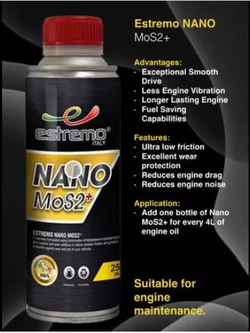 Estremo MoS2+ Engine Additive, Car Accessories, Accessories on Carousell