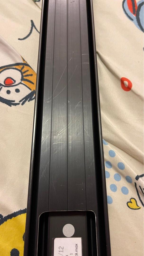 Eubiq black recessed track 800mm, TV & Home Appliances, Electrical ...