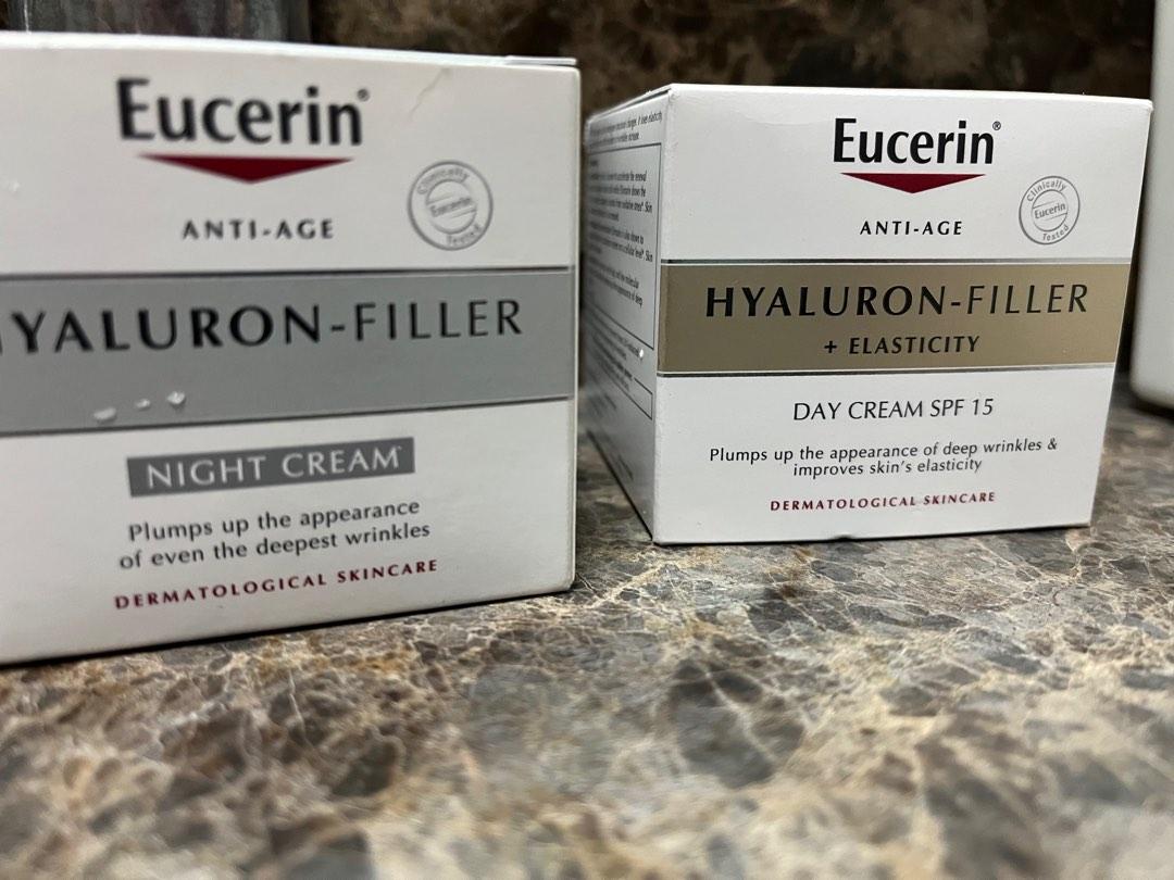 Eucerin day cream and night cream, Beauty & Personal Care, Face, Face ...