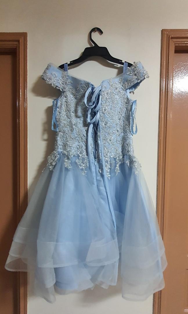 Evening Sky Blue Gowns Womens Fashion Dresses And Sets Evening