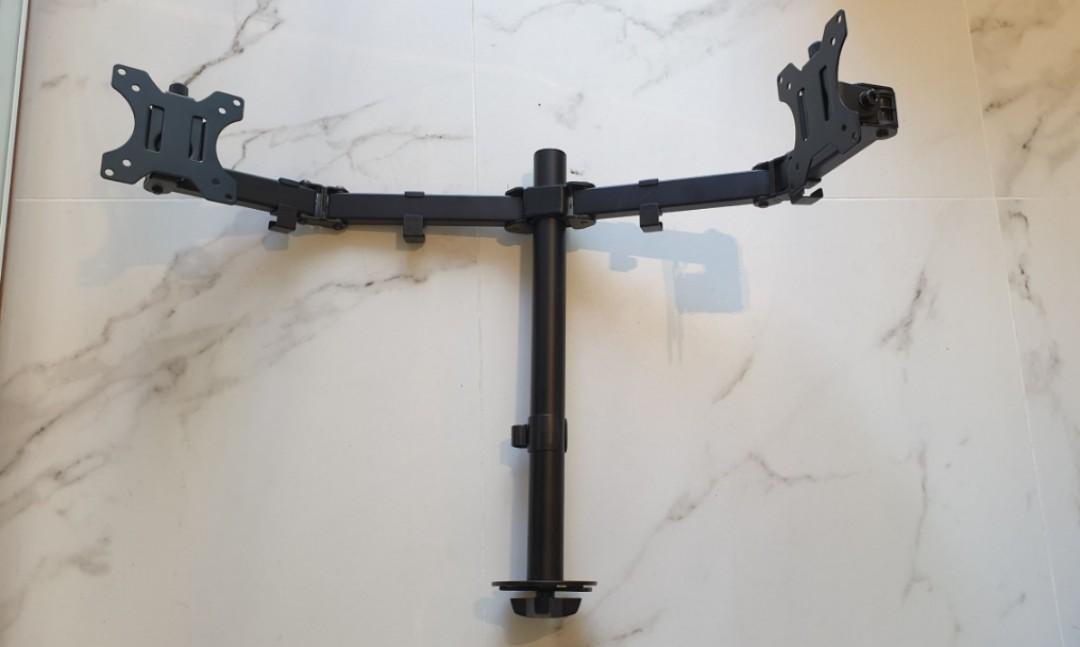 Everdesk Float Dual Monitor Arm, Computers & Tech, Parts & Accessories ...