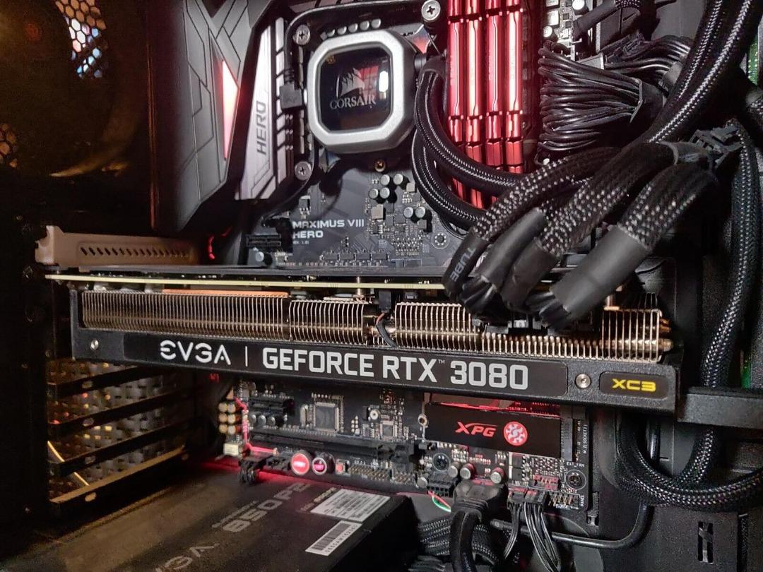 EVGA GeForce RTX 3080 XC3 ULTRA GAMING, 10G-P5-3885-KB, 10GB GDDR6X ...
