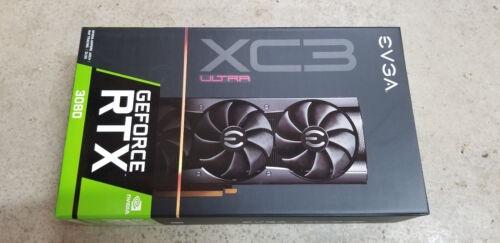 EVGA GeForce RTX 3080 XC3 ULTRA GAMING, 10G-P5-3885-KB, 10GB GDDR6X ...