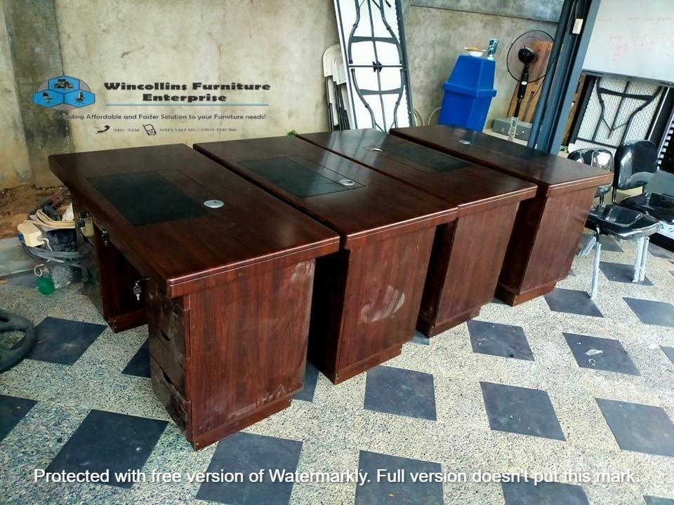 Executive Office Table, Furniture & Home Living, Office Furniture ...
