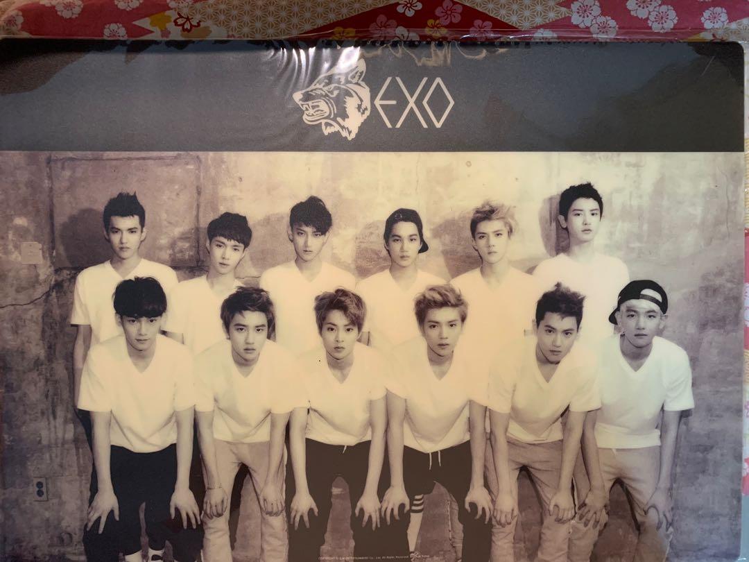 EXO 絕版 Sehun 世勛 官方 週邊 演唱會 枱墊 全新, 興趣及遊戲, 收藏品及紀念品, 韓流 - Carousell