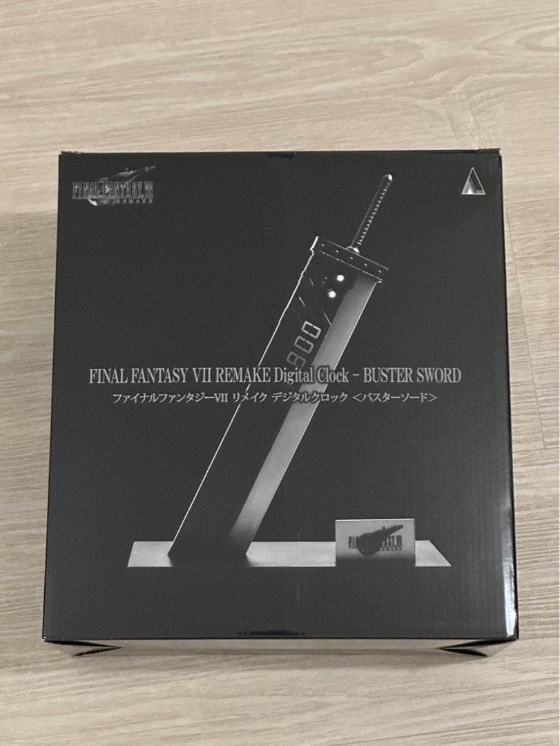Final Fantasy VII REMAKE Digital Clock Buster Sword 日版 全新 FFVII 電子鐘 FF7 ...