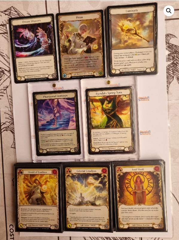 Flesh and Blood (FAB) Prism Blitz Deck, Hobbies & Toys, Toys & Games on ...