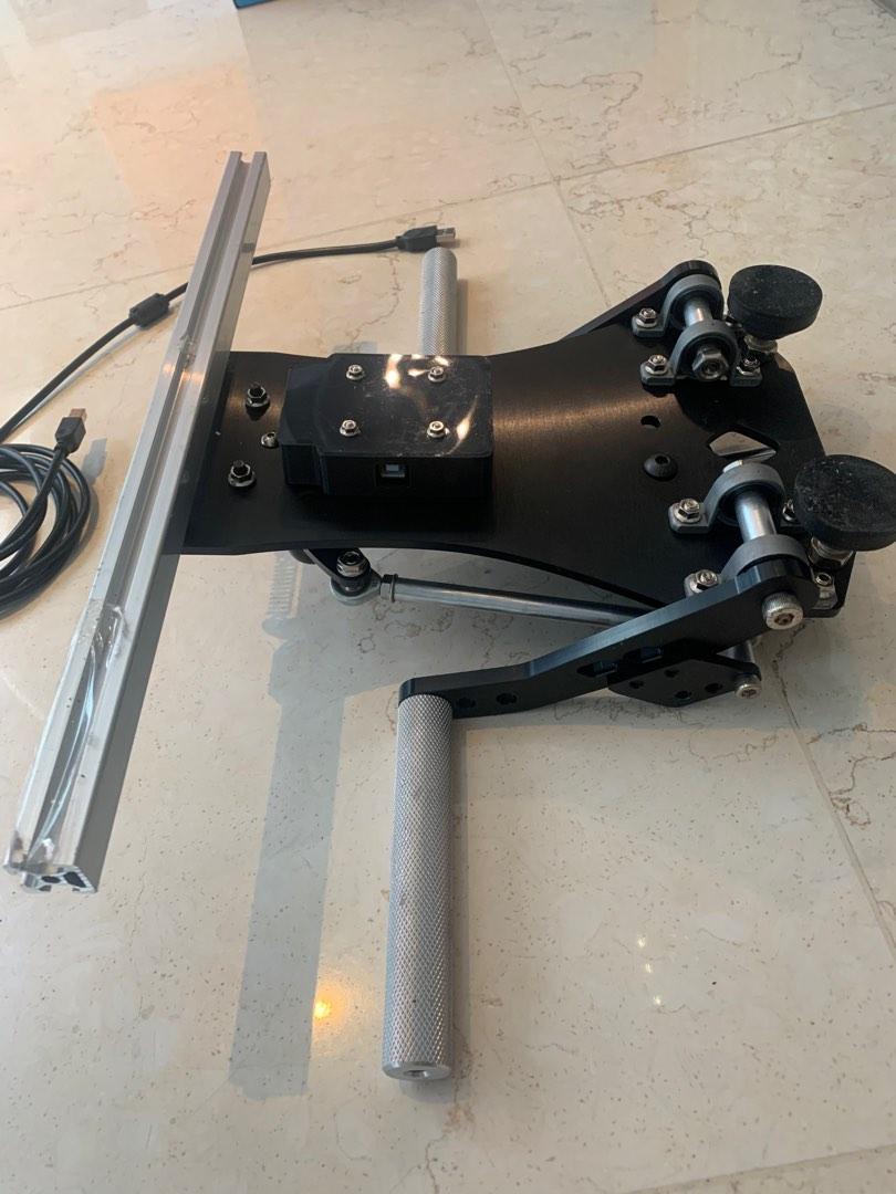 Flight simulator rudder pedals - high accuracy, Video Gaming, Gaming ...