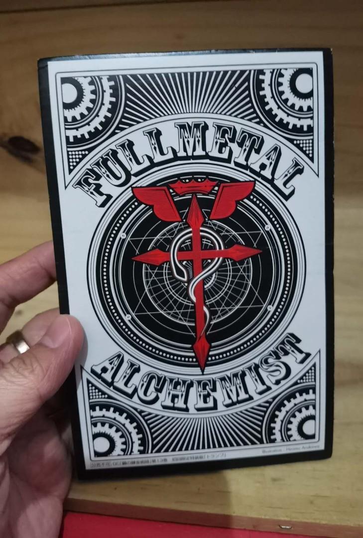 Fullmetal Alchemist Special Edition Playing Cards collection, Hobbies ...
