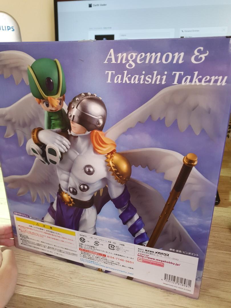 GEM Anglemon Digimon figure, Hobbies & Toys, Toys & Games on Carousell