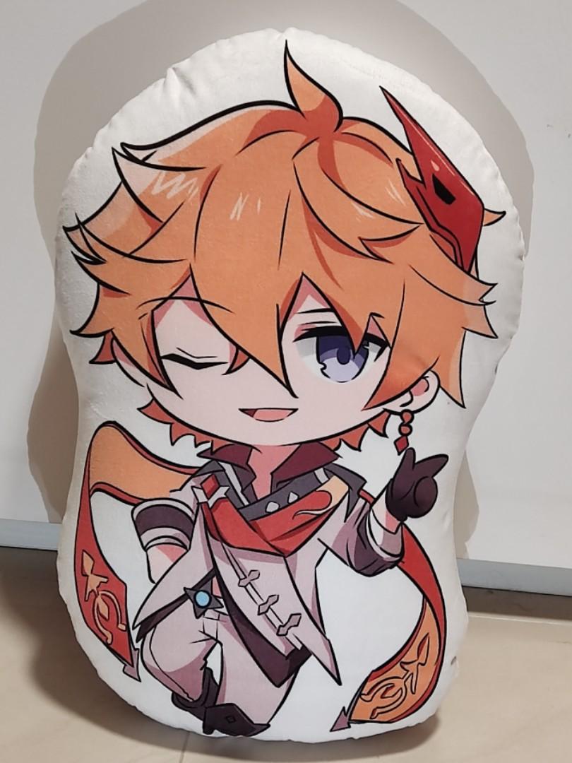 Genshin Impact Childe Pillow, Hobbies & Toys, Toys & Games on Carousell