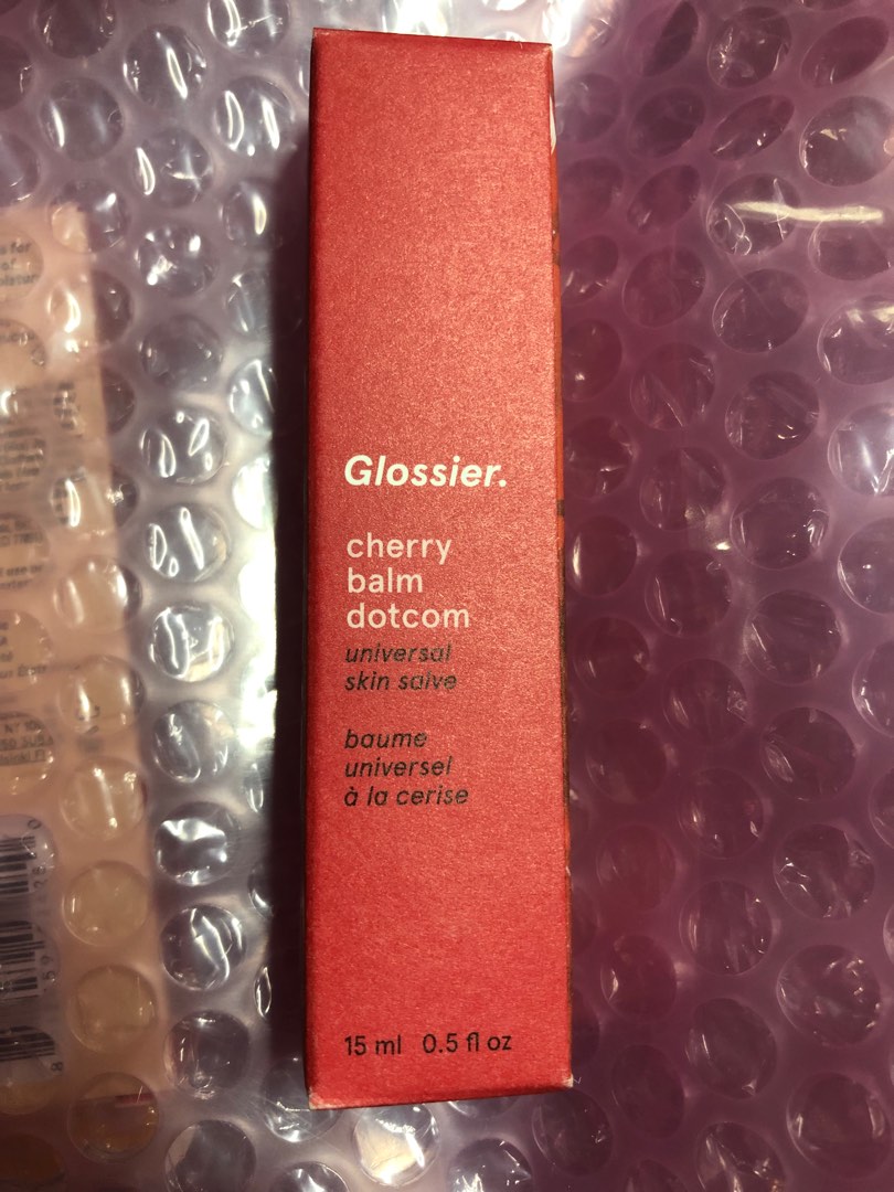 Glossier Cherry Balm Dotcom, Beauty & Personal Care, Face, Makeup on ...