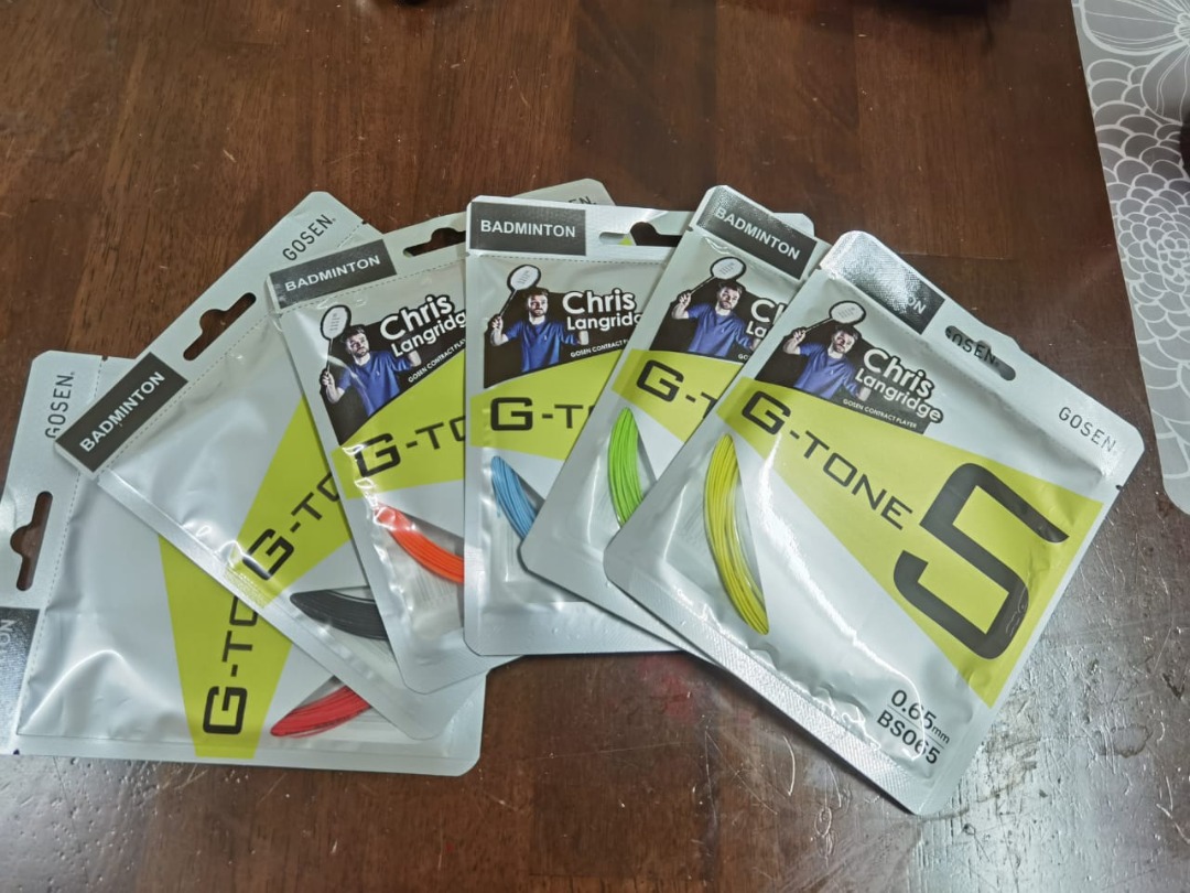 Gosen Badminton Racquet String, Sports Equipment, Sports & Games, Racket & Ball Sports on Carousell