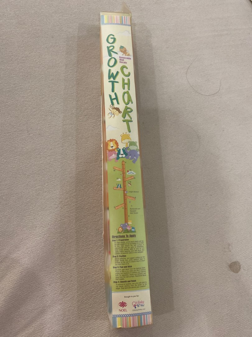 Growth chart for toddler, Babies & Kids, Baby Nursery & Kids Furniture ...