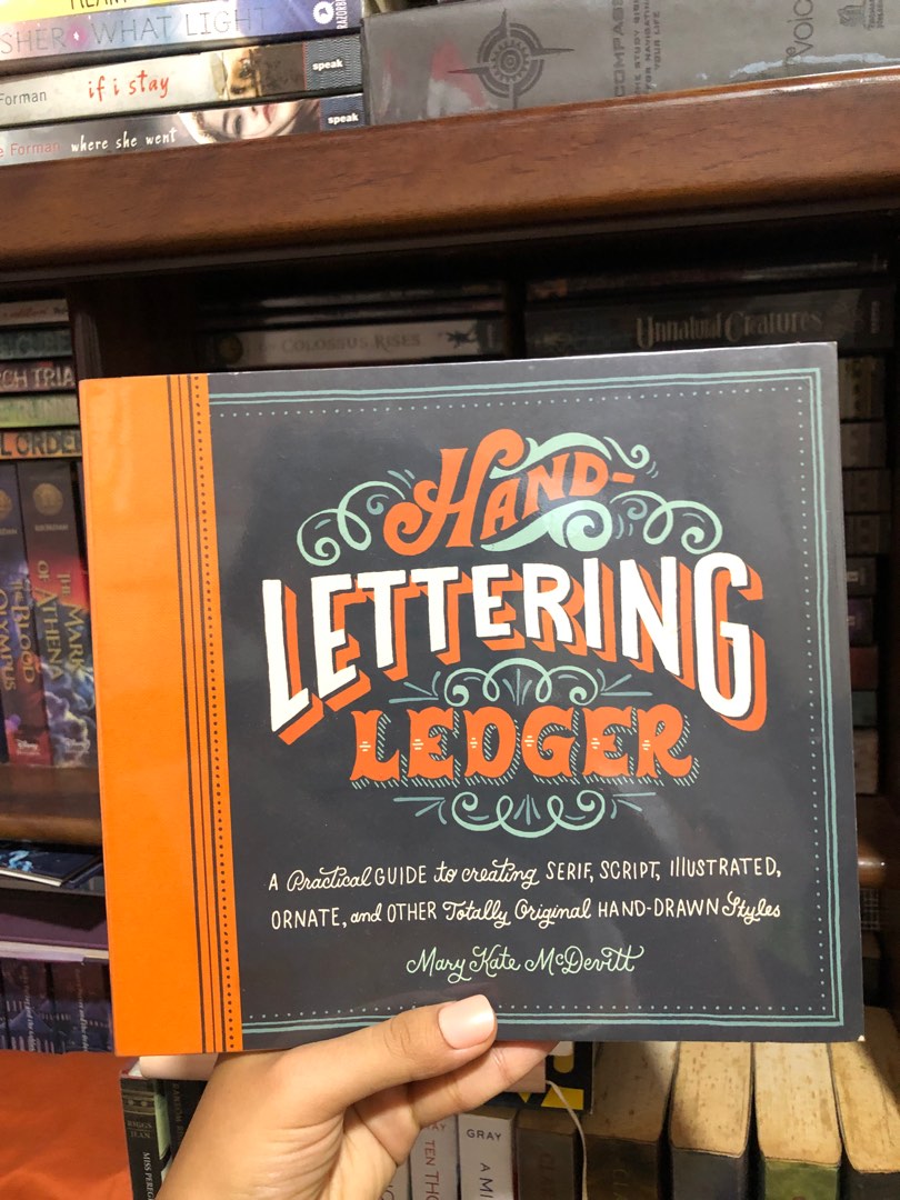 Hand Lettering Ledger, Hobbies & Toys, Books & Magazines, Fiction & Non ...