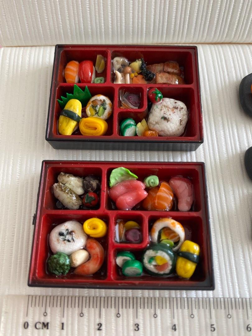 Miniature clay - Jap bento/sushi/sashimi, Hobbies & Toys, Stationery ...