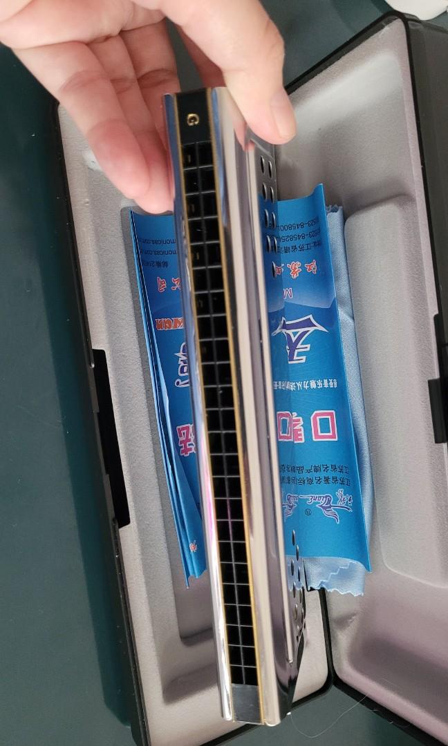 Harmonica 24 holes both side key C and G, Everything Else on Carousell