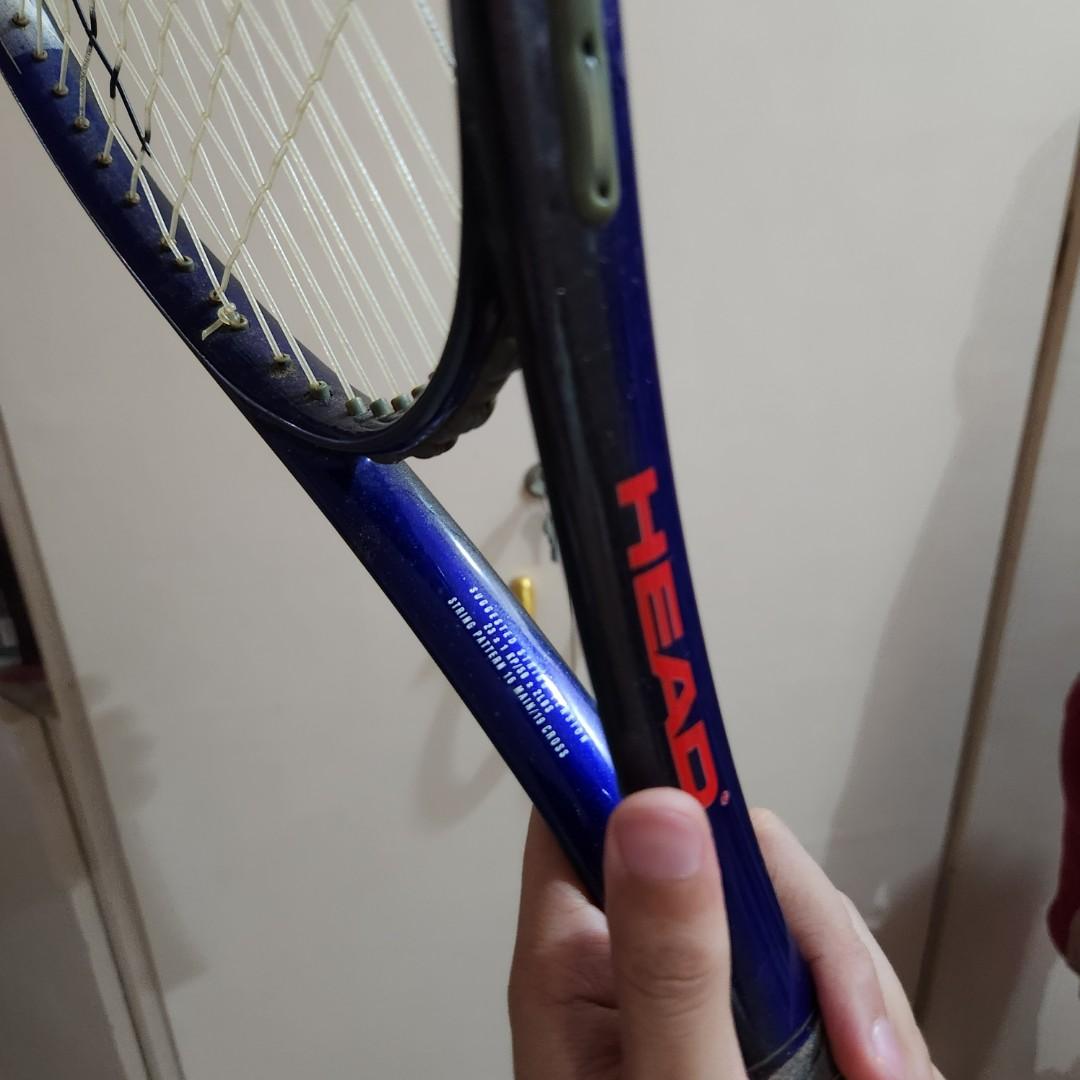 Head Tennis Racket (Agassi Pirat 64), Sports Equipment, Sports & Games ...