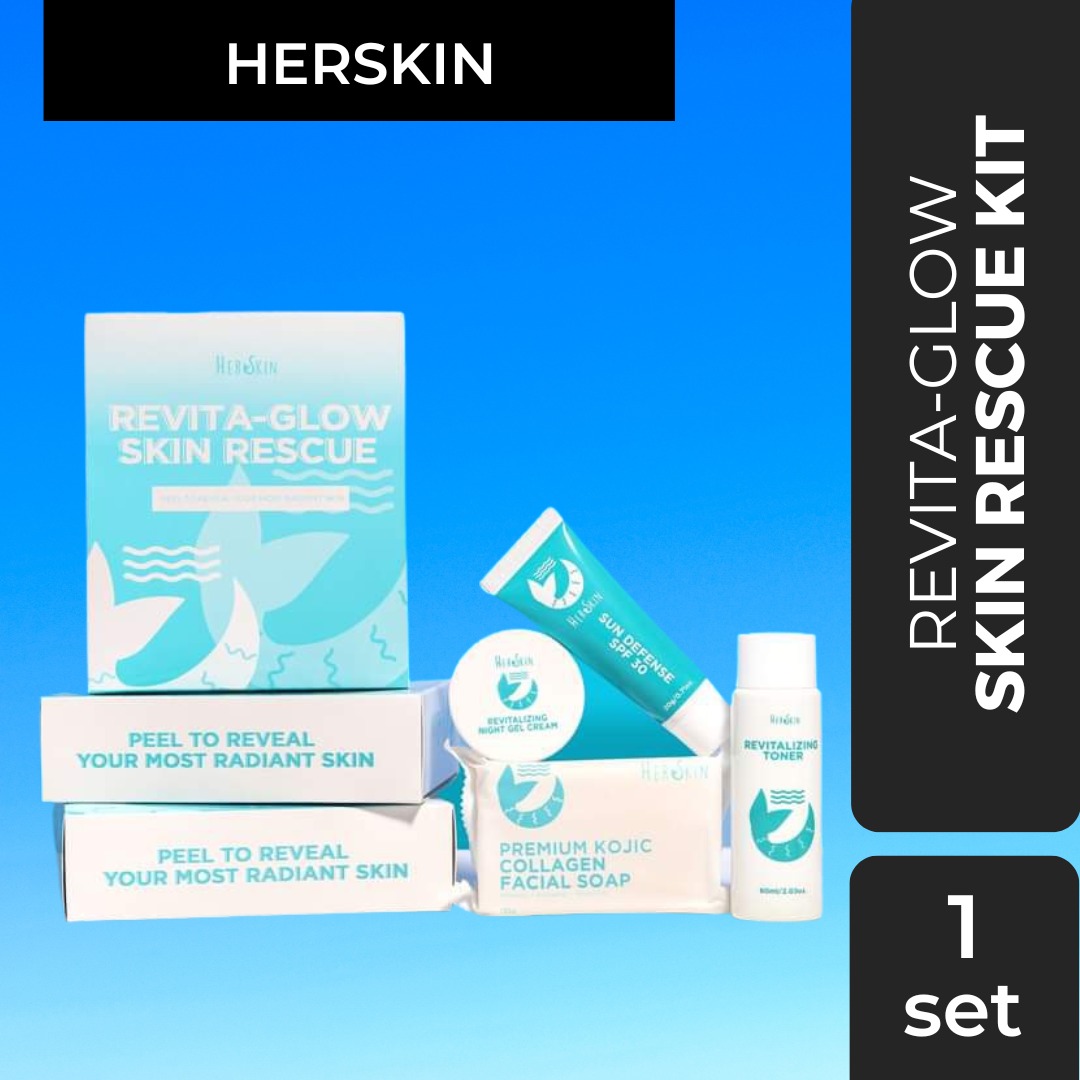 Herskin - Revitaglow Skin Rescue Kit, Beauty & Personal Care, Face ...