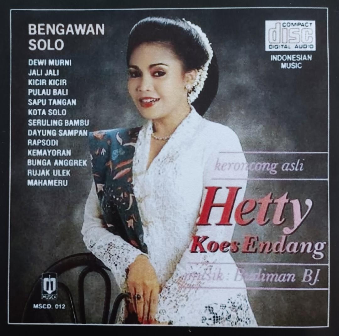 Hetty Koes Endang KERONCONG ASLI CDR, Hobbies & Toys, Music & Media, CDs & DVDs on Carousell