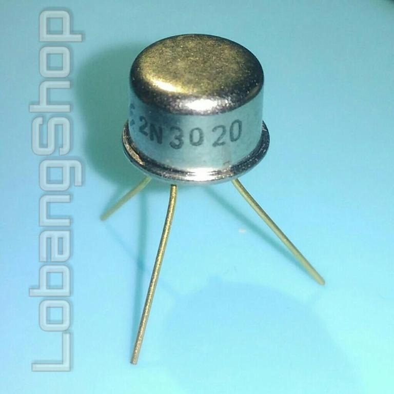 High Quality 2N3020 NPN Silicon Transistor TO-39 with Gold Plated Connectors for DIY Electronics ...