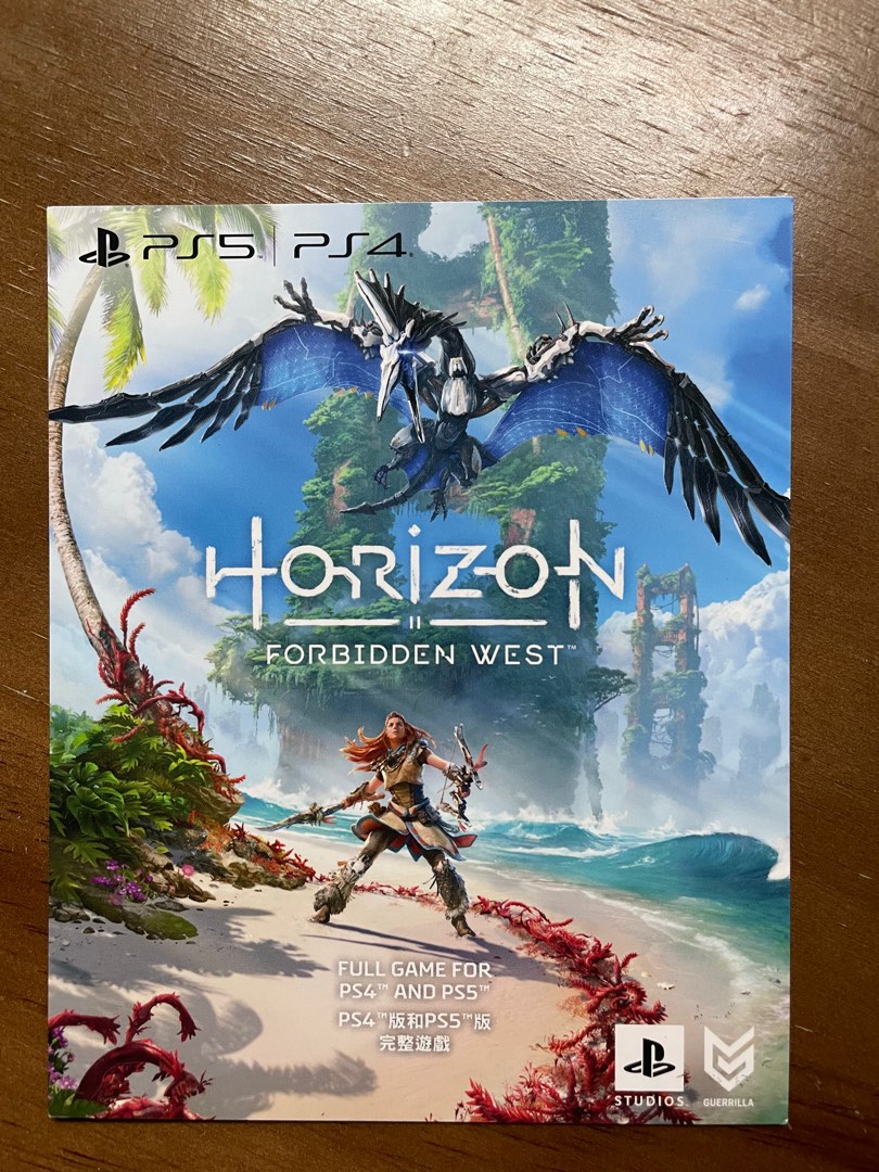 horizon forbidden west code full ver code, 電子遊戲, 電子遊戲, PlayStation ...