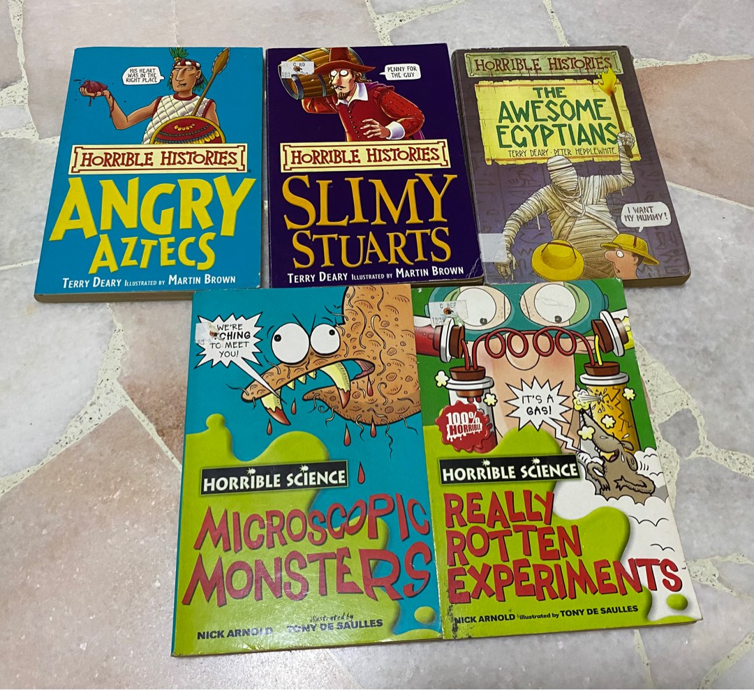 Horrible Histories and Horrible Science books, Hobbies & Toys, Books ...