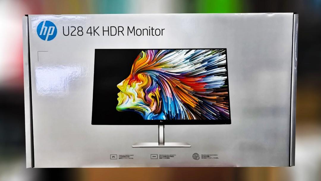 HP U28 28" IPS 4K UHD 3840X2160 HDR MONITOR, Computers & Tech, Parts & Accessories, Monitor ...
