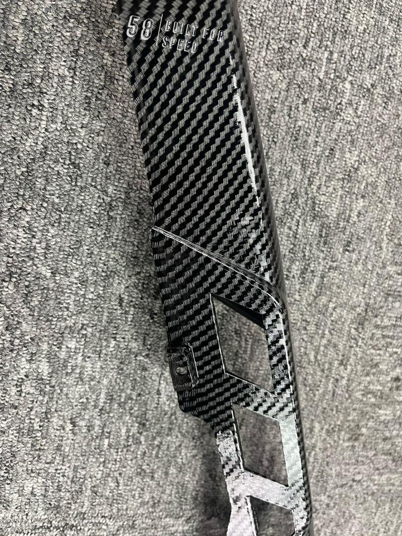 Arm chain cover Y15 / Y16 / SNIPER V1/V2/V3 *** black & carbon ...